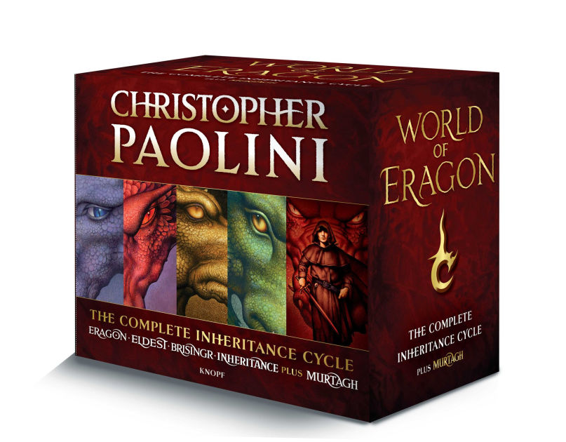World of Eragon 5-Book Paperback Boxed Set: Eragon; Eldest; Brisingr ...
