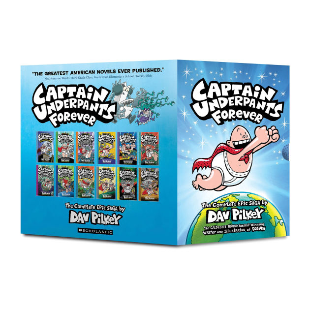 Captain Underpants Forever (Captain Underpants #1-12 Full-Color Boxed ...
