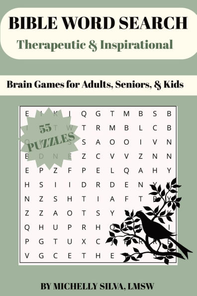 Bible Word Search Puzzle Book: Easy to Read Word Searches Relaxing ...