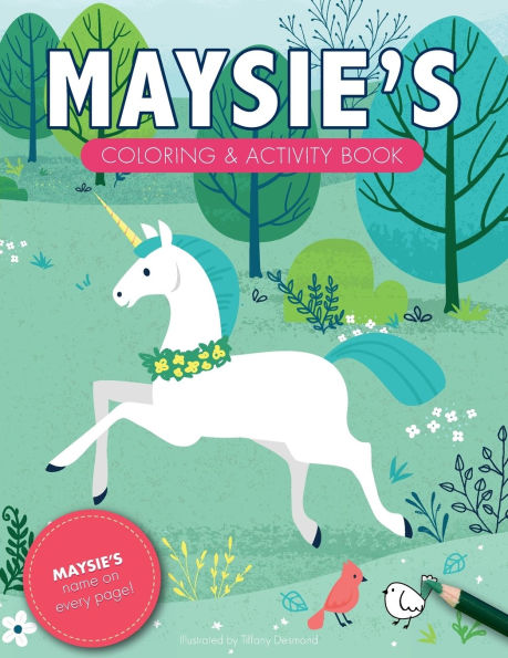 Maysie's Coloring & Activity Book: A Personalized Gift For Maysie - Her ...