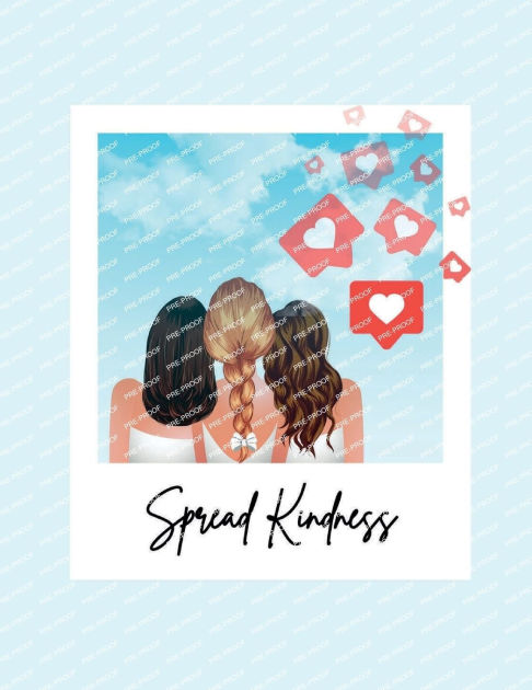 Blue Preppy Notebook I Composition Notebook For Girls I Social Media ...