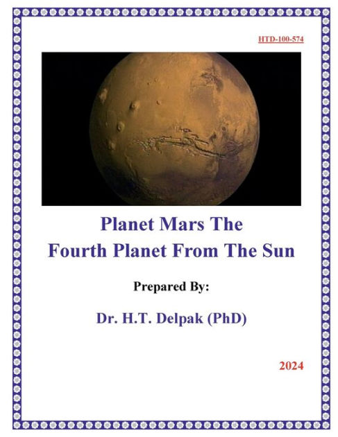 Planet Mars The Fourth Planet From The Sun by Heady Delpak, Paperback ...