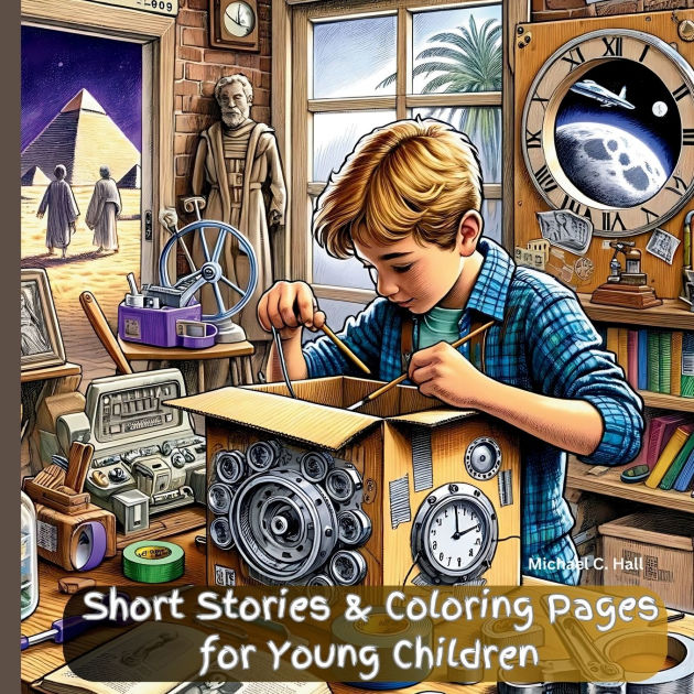Short Stories & Coloring Pages for Young Children by Michael Hall ...