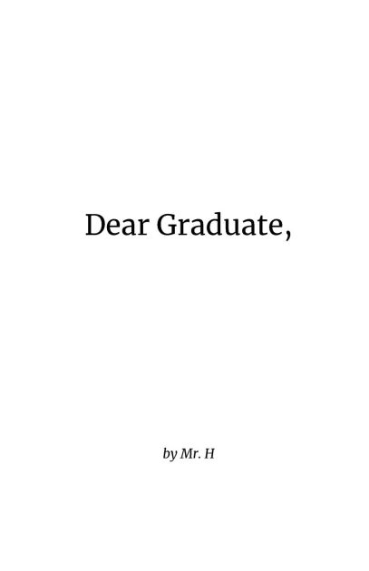 Dear Graduate, by Michael Hernandez, Paperback | Barnes & Noble®
