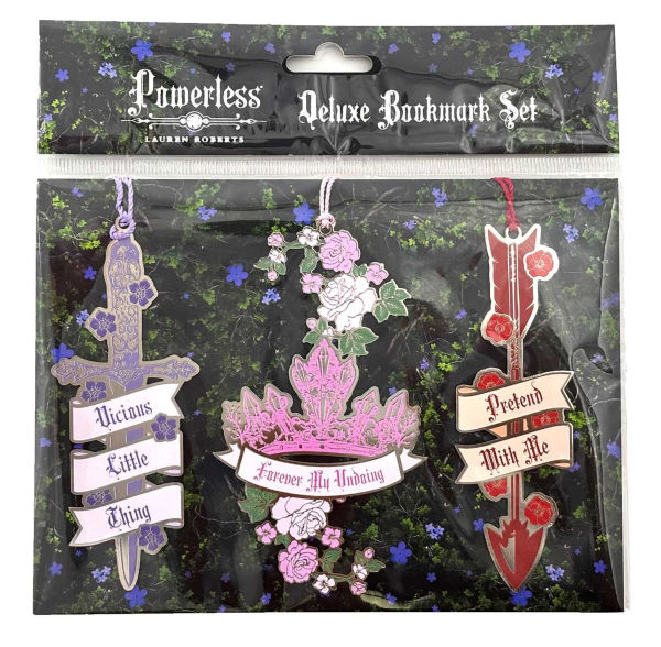 Lauren Roberts: Powerless Trilogy Deluxe Bookmark Set (Set of 3) by ...