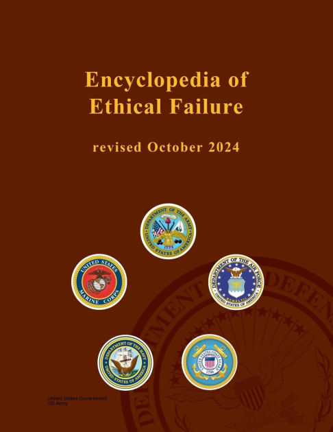 Encyclopedia of Ethical Failure revised October 2024 by United States ...