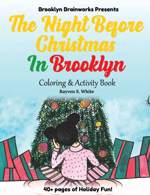 The Night Before Christmas In Brooklyn Coloring & Activity Book by ...