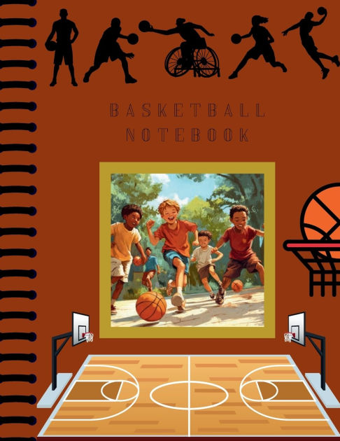 Basketball Notebook by Sharif Black, K. B. Whitaker, Paperback | Barnes ...