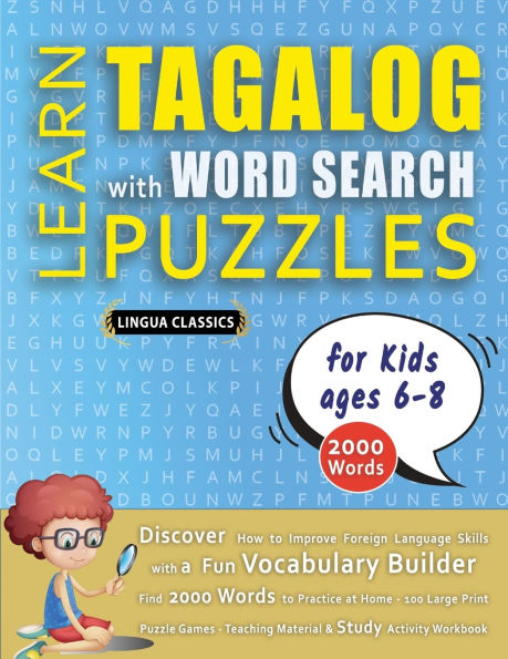 LEARN TAGALOG WITH WORD SEARCH PUZZLES FOR KIDS 6 - 8 - Discover How to ...