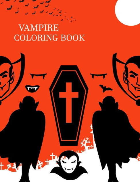 vampire Coloring Book: vampire Activity Book For Kids by vampire Press ...