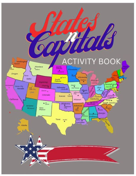 States and Capitals Activity Book by ATL 2nd Chance, Paperback | Barnes ...