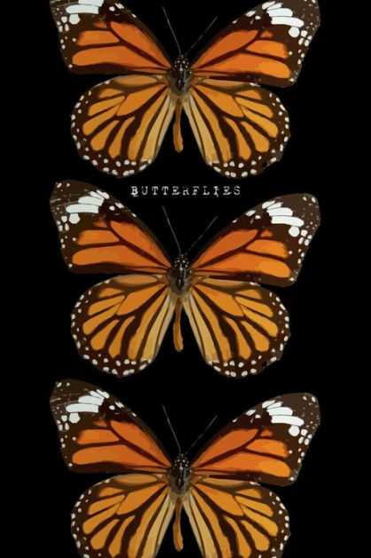 MONARCH BUTTERFLIES: 6x9 blank lined journal : 200 pages by Monie Arch ...