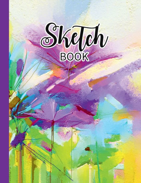 Sketch Book: Sketch Book For notebook for drawing doodling or sketching ...