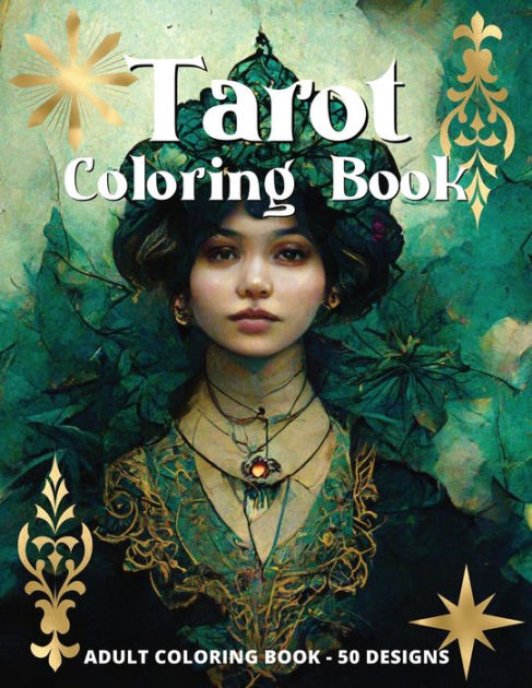 Tarot Coloring Book: 50 Intricate Tarot Cards to color by Mary Shepherd ...