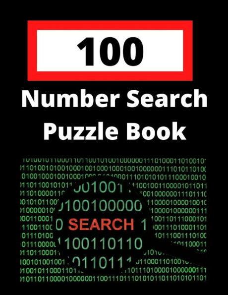 Number Search Puzzle Book: Number Search Puzzle Books for Adults by ...