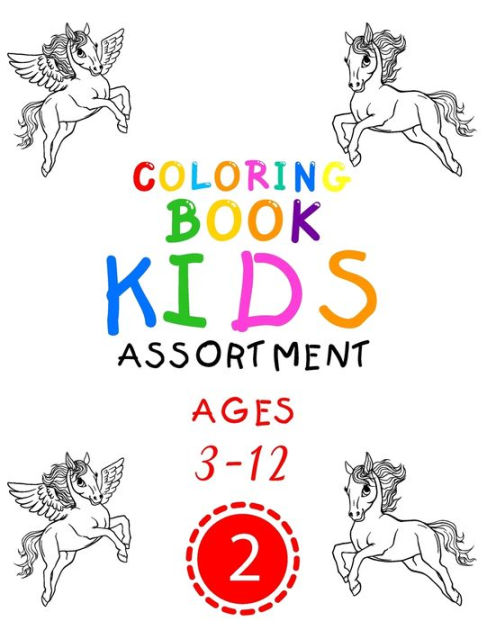 Coloring Book Kids Assortment Ages 3-12 2: Witch Coloring Pages Cars ...