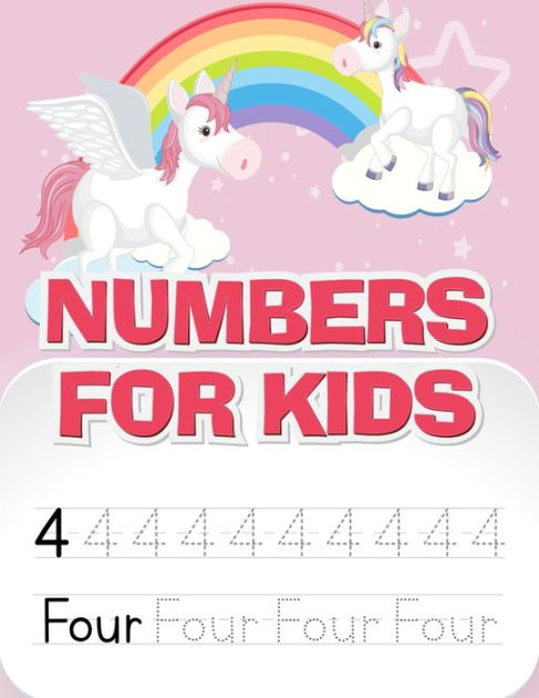 NUMBERS FOR KIDS: Number Practice For Preschoolers Kindergarten & Grade ...