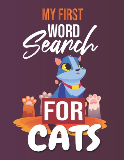 MY FIRST WORD SEARCH FOR CATS: Sight Words Word Search Puzzles For Kids ...