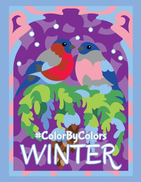Winter #ColorByColors: New Coloring Experience for Color By Number Fans ...