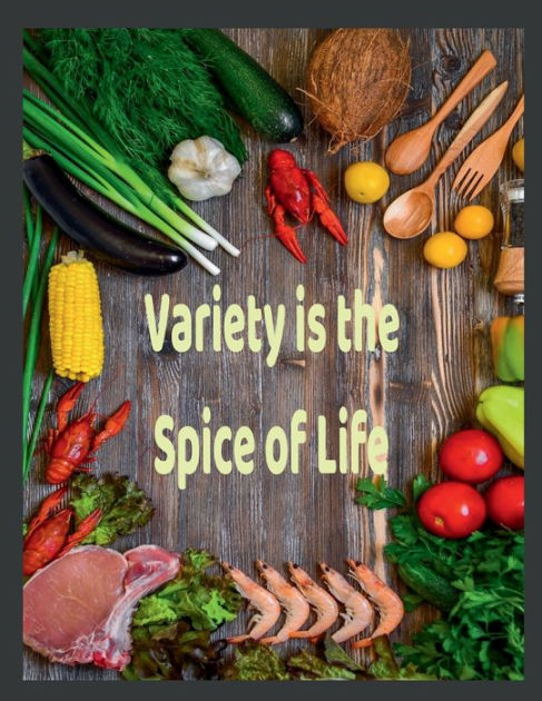 Variety is the Spice of Life Journal-Help Your Mental Health-Journals ...