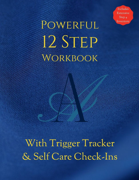 AA POWERFUL 12 STEP WORKBOOK With TRIGGER TRACKER & Selfcare Check-Ins ...