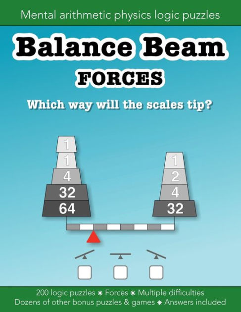 Balance Beam Forces Logic Puzzles: Education resources by Bounce ...