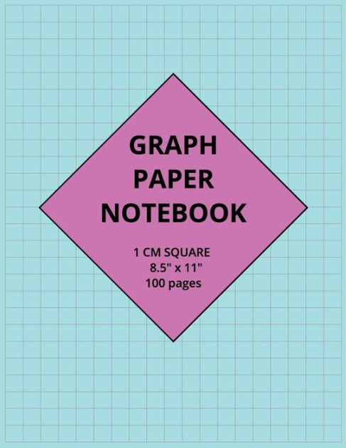 1 CM Square Graph Paper Notebook: Graph paper notebook for engineers ...