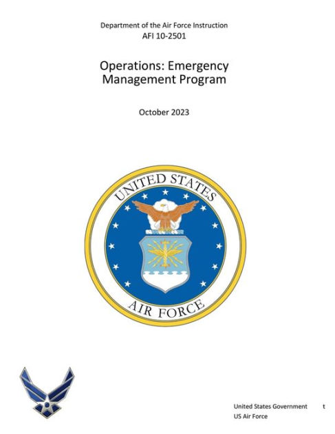 Department of the Air Force Instruction AFI 10-2501 Operations ...