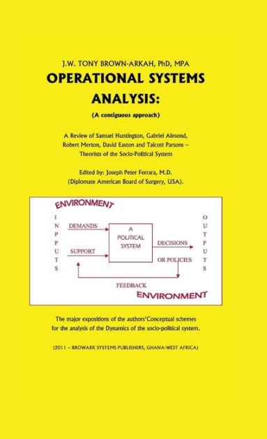 OPERATIONAL SYSTEMS ANALYSIS: (A contiguous approach) by Dr. J. W. Tony ...