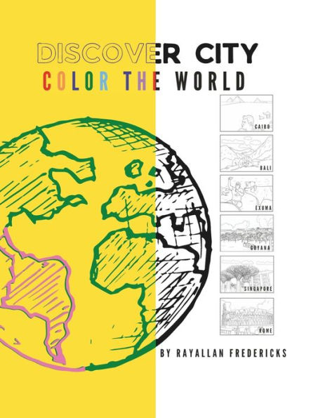 Discover City Coloring Book: Color The World by Ray Allan, Paperback ...