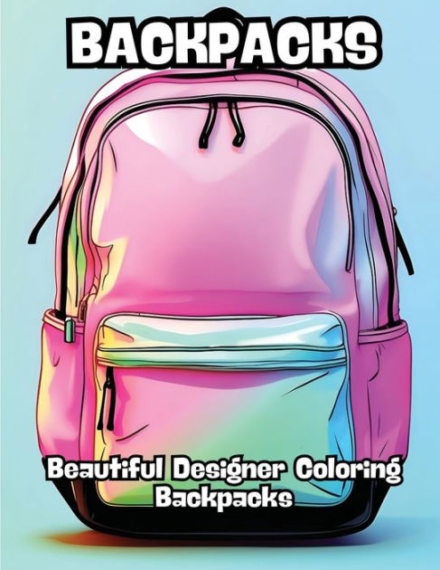 Backpacks: Beautiful Designer Coloring Backpacks by Contenidos ...