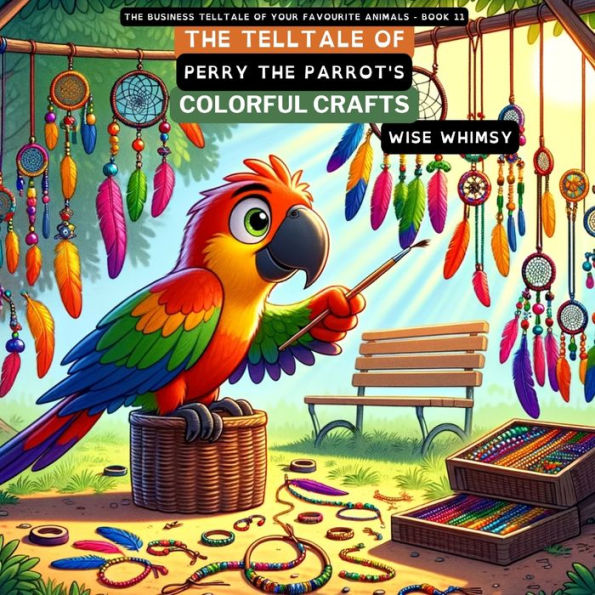 The Telltale of Perry the Parrot's Colorful Crafts by Wise Whimsy ...