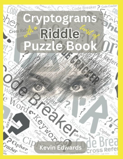 Cryptograms With A Twist Of Riddle Puzzle Book Large Print Cryptogram ...