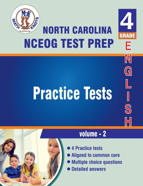North Carolina State (NC EOG) , 4th Grade ELA Practice Tests ,Volume 2 ...