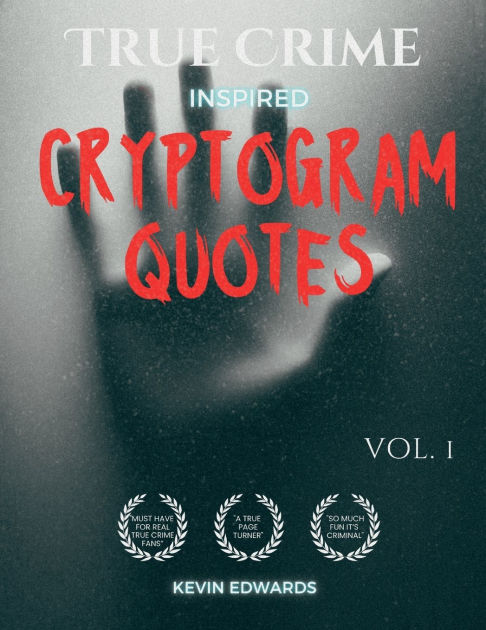 True Crime Inspired Cryptoquotes Large Print Cryptogram Book of Puzzles ...