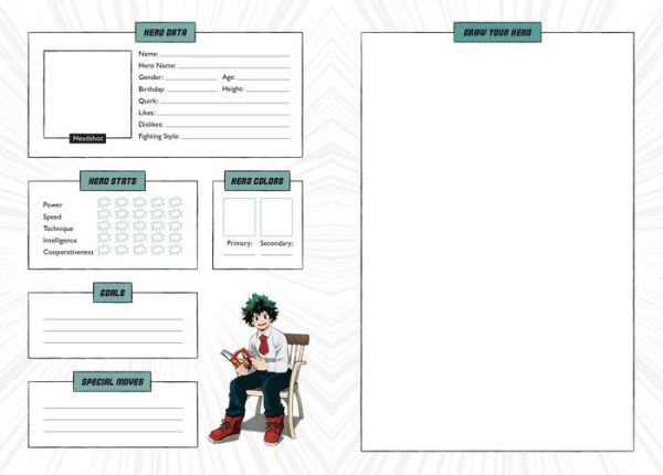My Hero Academia: Heroes Journal by Insights, Hardcover | Barnes & Noble®