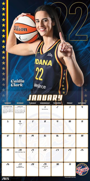 2025 WNBA Superstars Wall Calendar by Trends International | Barnes ...