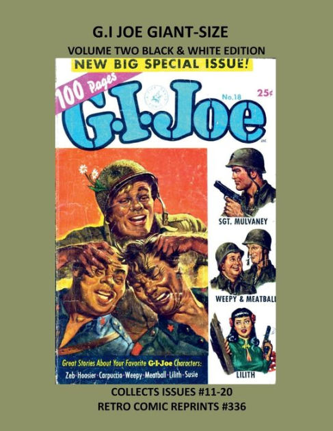 G.I JOE GIANT-SIZE VOLUME TWO BLACK & WHITE EDITION: COLLECTS ISSUES ...