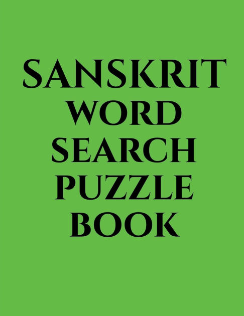 SANSKRIT word search puzzle book by Gss, Paperback | Barnes & Noble®