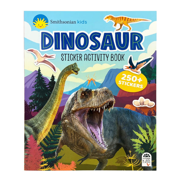 Smithsonian Kids Dinosaur Sticker Activity Book by Clémence Dupont ...