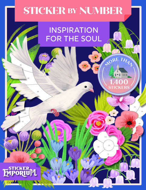 Sticker by Number Inspiration for the Soul: Sticker Emporium by Jenny ...