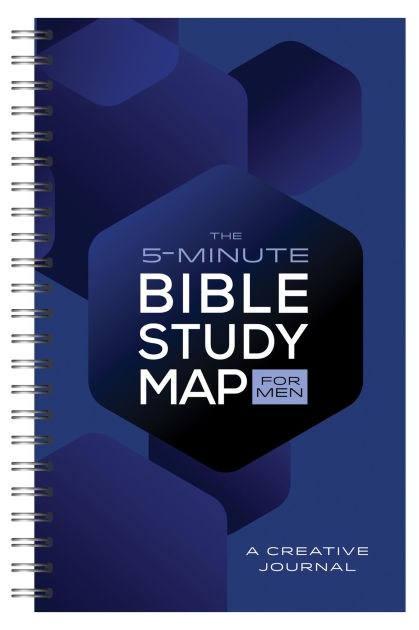 The 5-Minute Bible Study Map for Men: A Creative Journal by Barbour ...