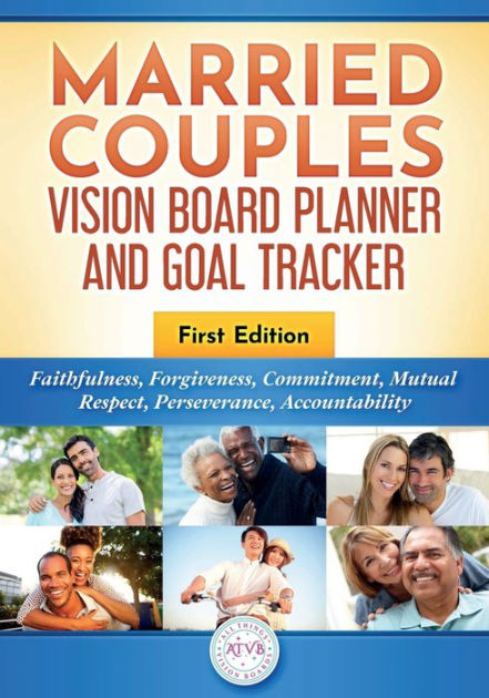 Married Couples Vision Board Planner and Goal Tracker First Edition by ...