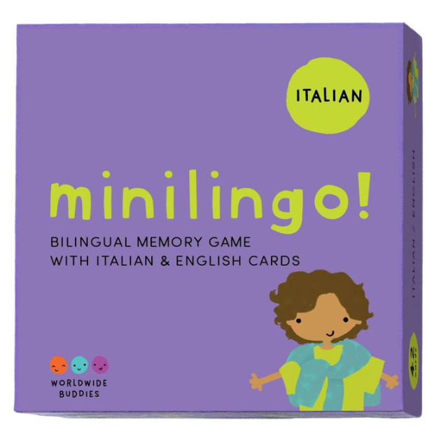 Minilingo Italian / English Bilingual Flashcards: Bilingual memory game ...